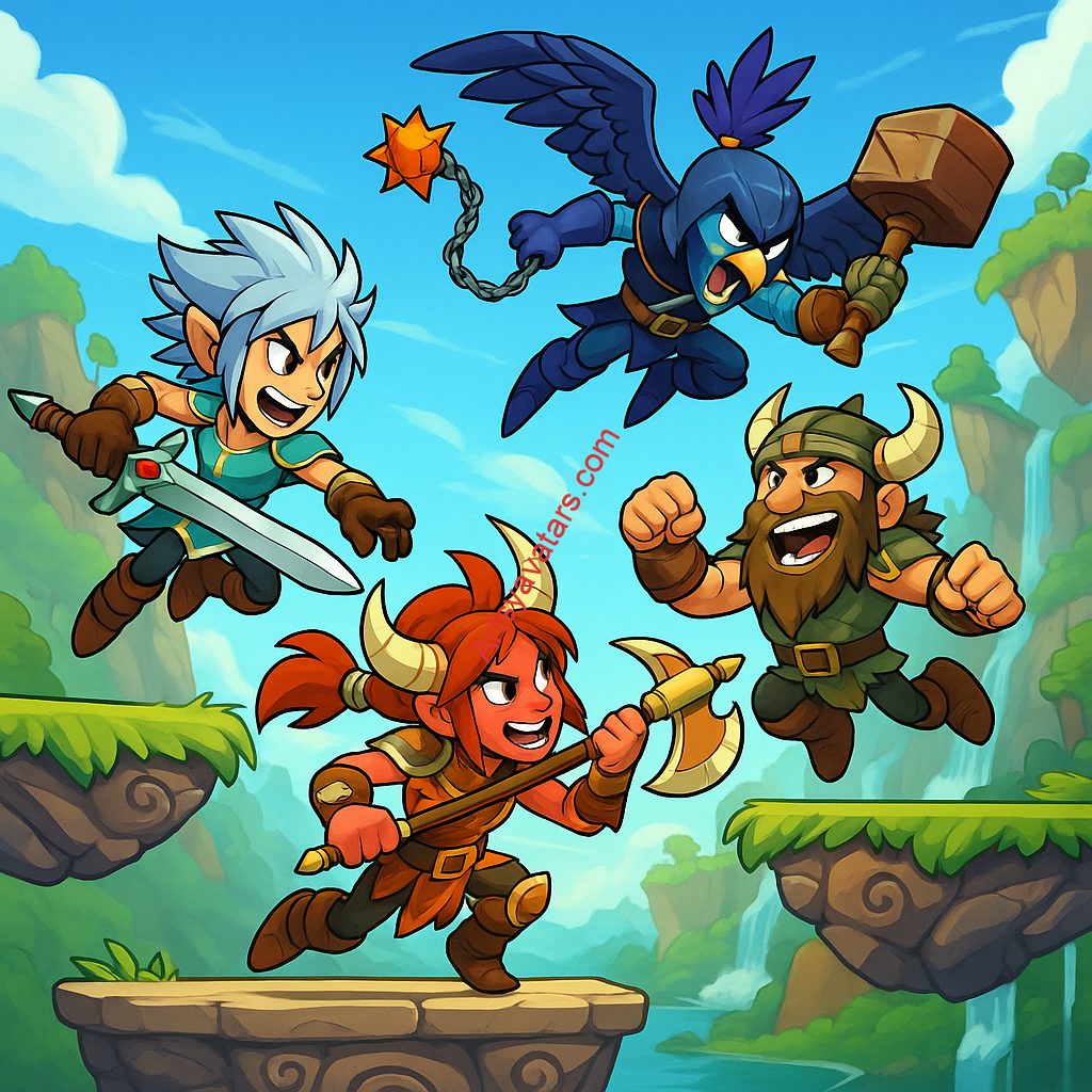 ⚔️ Brawlhalla – Free-to-Play Fighting Fun for Everyone 🎮🔥 - Artsy Avatars