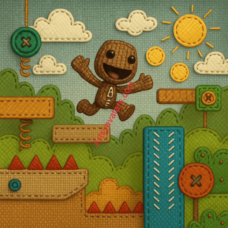 🌍 LittleBigPlanet – Creativity Meets Play 🎨🎮 - Artsy Avatars