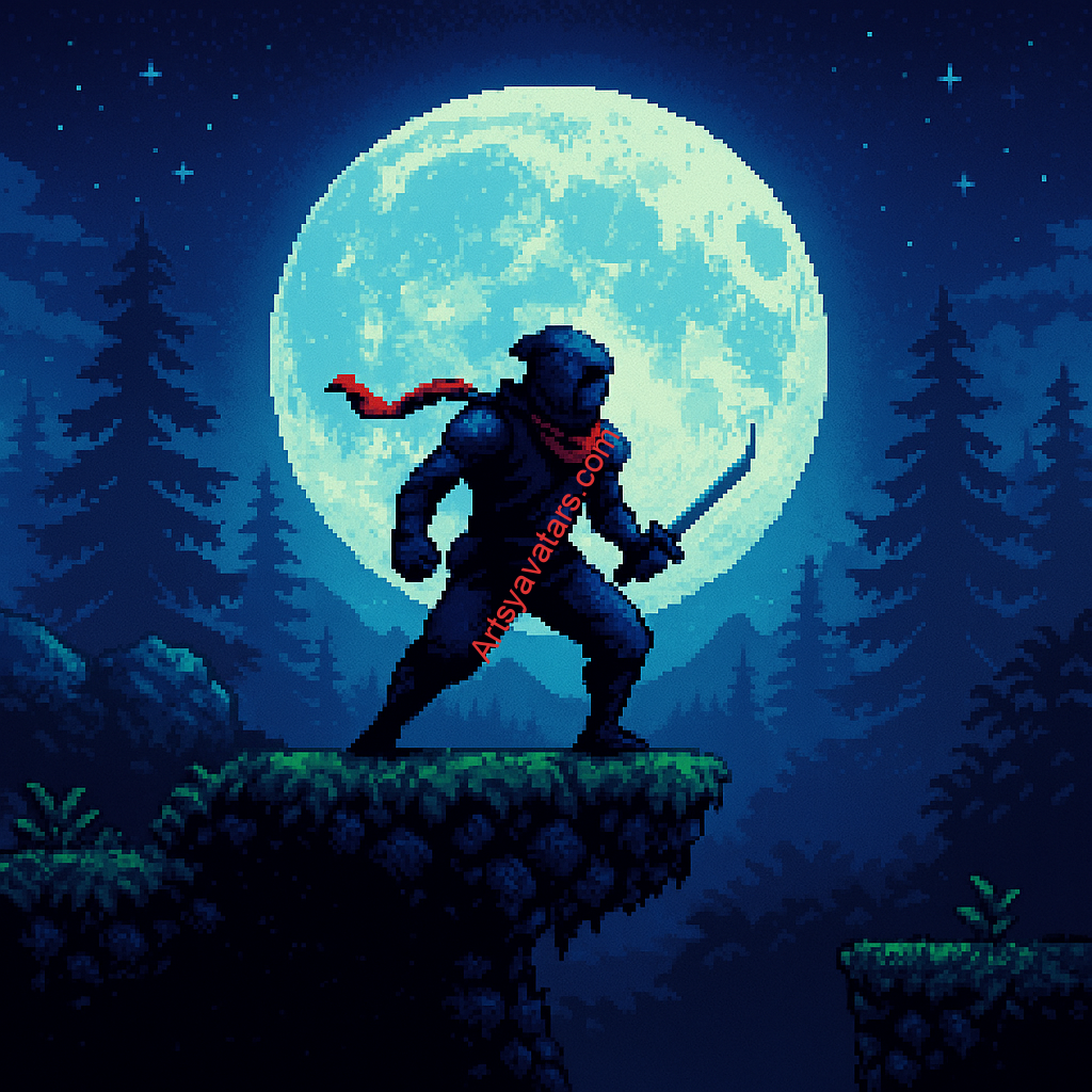 🥷 The Messenger – Retro Ninja Action With a Modern Twist – Artsy Avatars